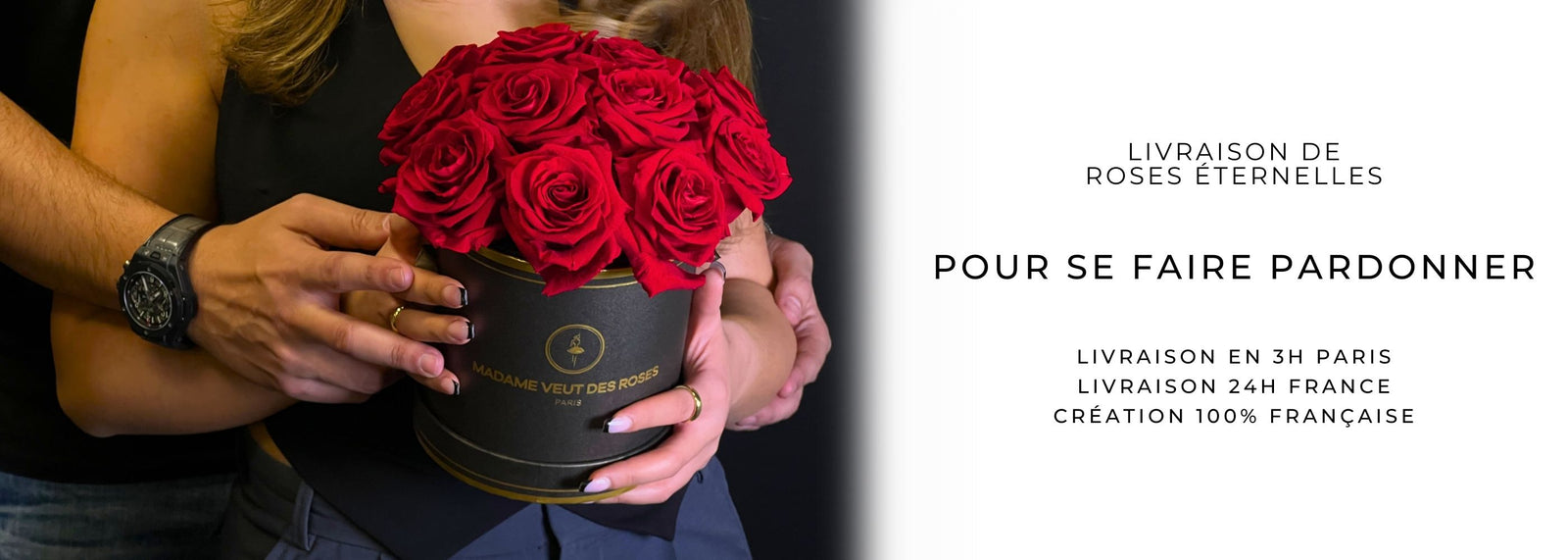 Livraison Roses Éternelles Pour Demander Pardon